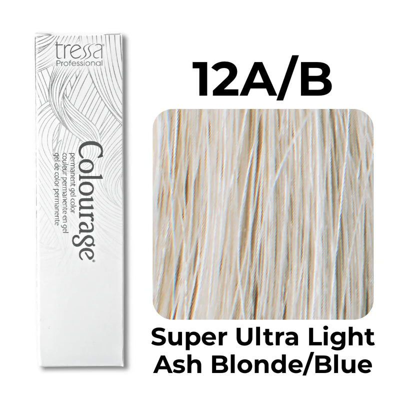 12A/B - Super Ultra Light Ash Blonde/Blue - Colourage – International ...