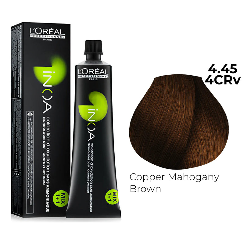 4.45/4CRv - Copper Mahogany Brown - Inoa Copper – International Beauty ...