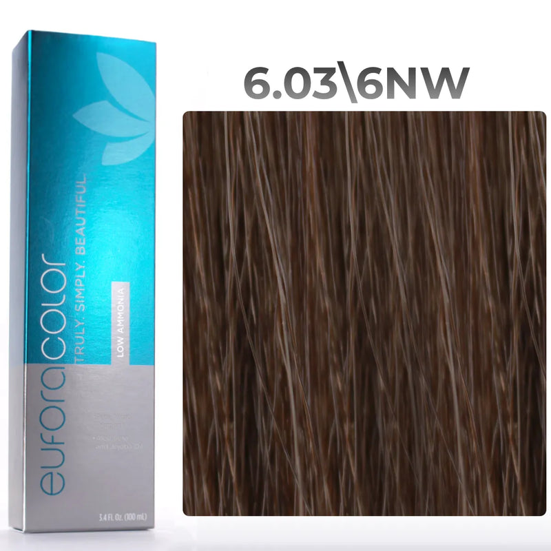 6.03\6NW - Dark Natural Warm Blonde - Low Ammonia - 100ml ...