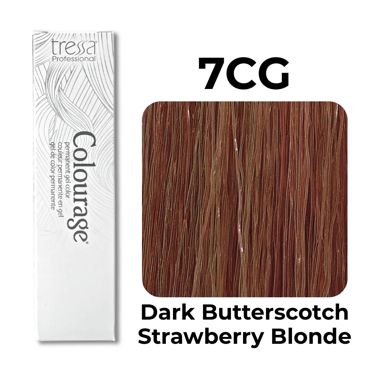 7CG - Dark Butterscotch Strawberry Blonde - Colourage – International ...