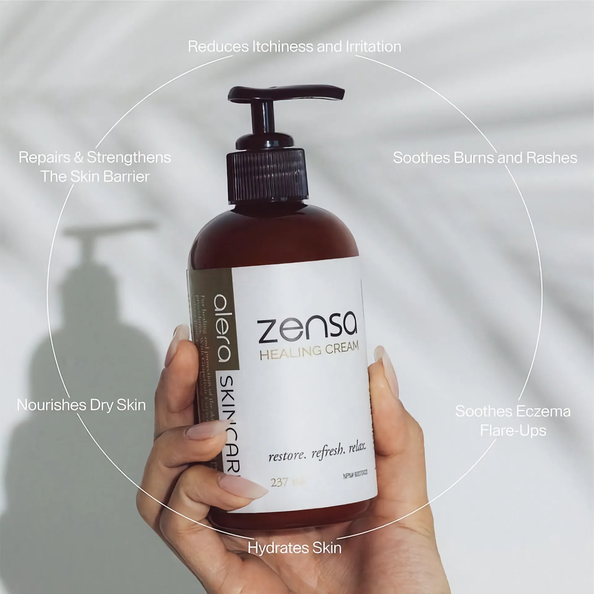 Zensa Healing Cream - 237ml – International Beauty