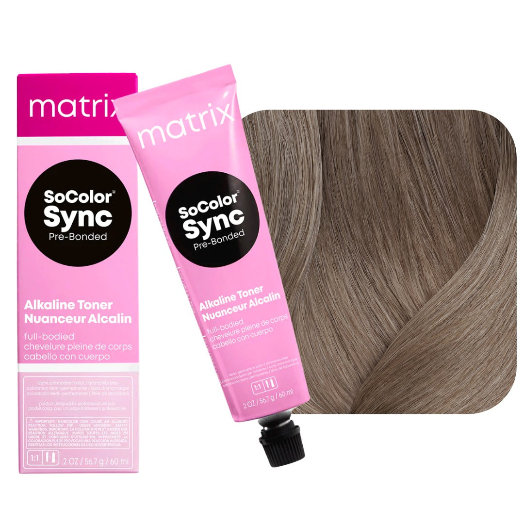 7NV - Dark Blonde - Color Sync Neutral Violet - 60ml – International Beauty