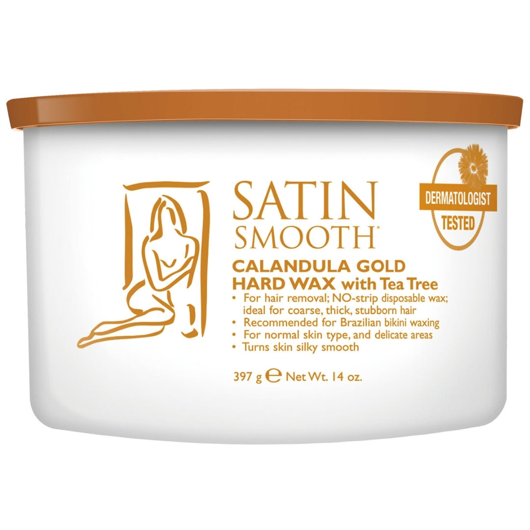 Satin Smooth Hard Wax - 14oz – International Beauty Services & Supplies